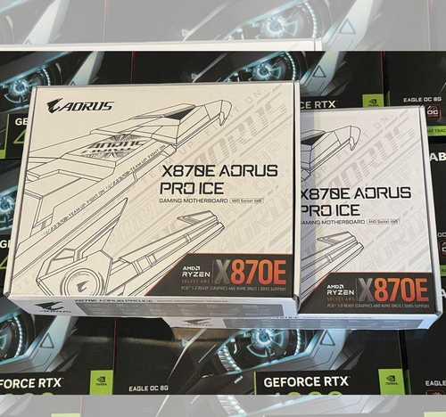 Материнская Плата Gigabyte X870E Aorus Pro Ice