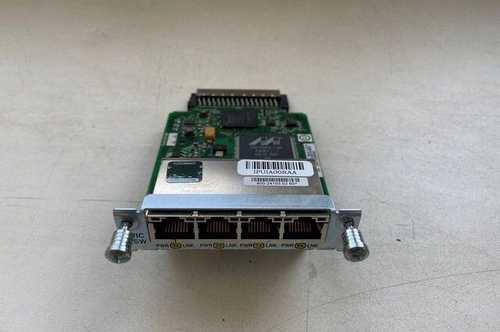 Модуль Cisco hwic-4ESW ipuia00RAA
