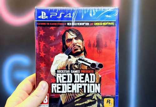 Диск PS4 PS5 Red Dead Redemption, на русском