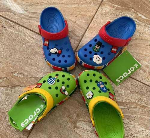Crocs Lego, новые детские