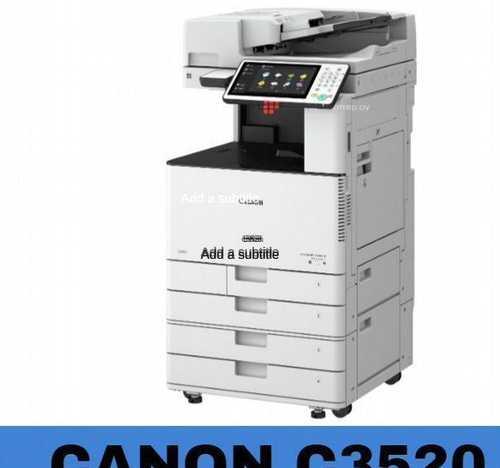 Мфу Canon C3520. Восстановленный