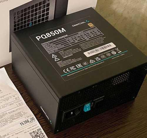 Блок питания deepcool PQ850M (чек, гарантия DNS)