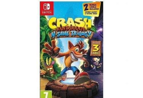 Игра Crash Bandicoot N'sane Trilogy (Nintendo)