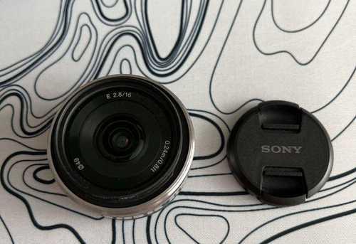 Объектив Sony E 2.8/16mm