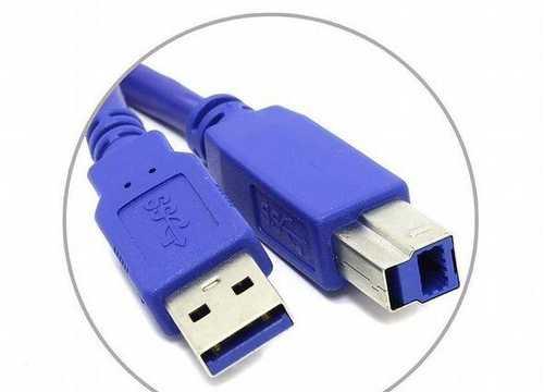 Кабель соединительный USB3.0 Am/Bm 1,8-3м, Vcom