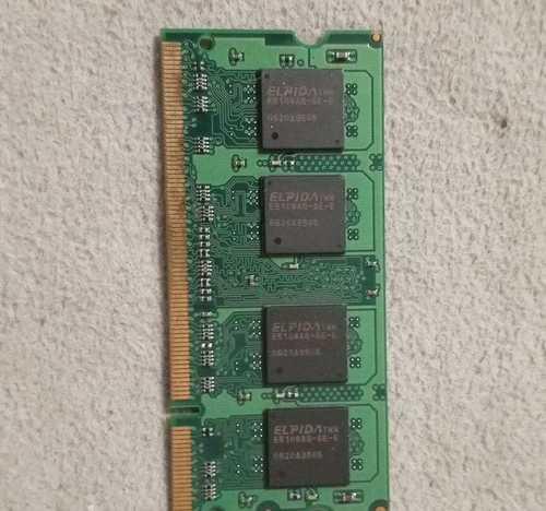 Оперативная память DDR 2 512mb ноутбучная