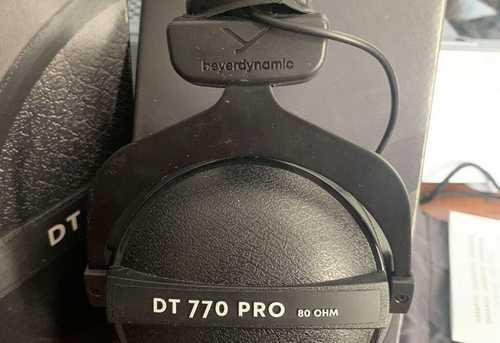 Наушники Beyerdynamic dt770 pro 80 ohm