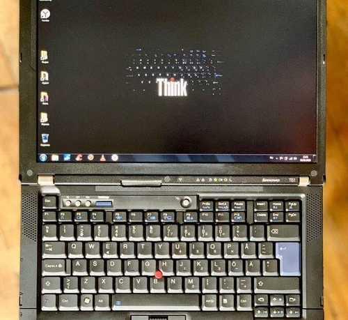 Надёжный Lenovo ThinkPad 14”/SSD/2Duo/4Гб для дома