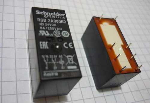 Реле Schneider Electric миниатюрные 24VDC