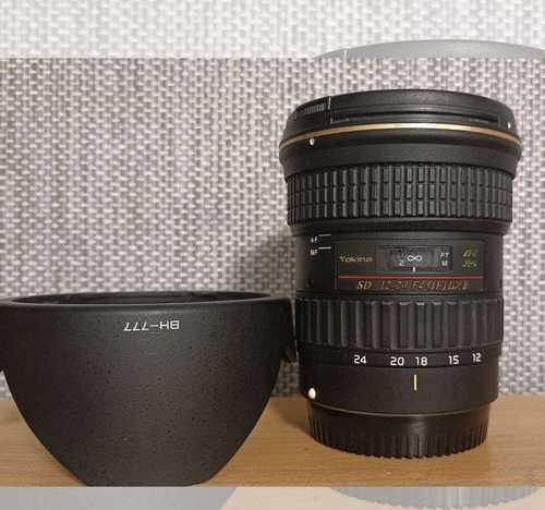 Tokina AT-X PRO SD 12-24mm f/4 (IF) DX II