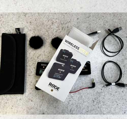 Микрофон rode Wireless GO II Dual