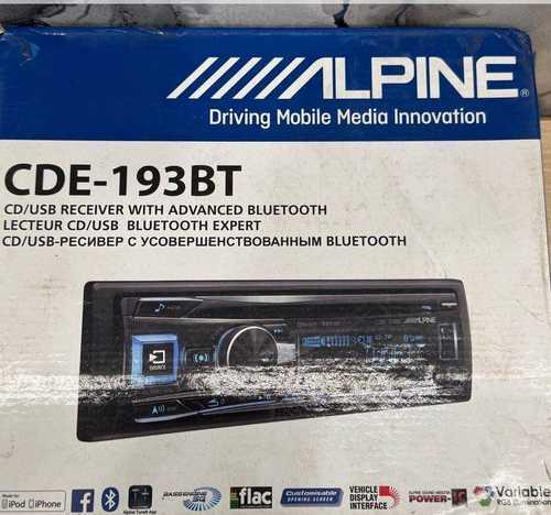 Alpine CDE-193BT