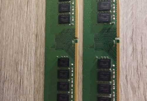 Оперативная память SKhynix ddr4 2 по 8 16gb