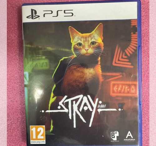 Stray ps5 диск