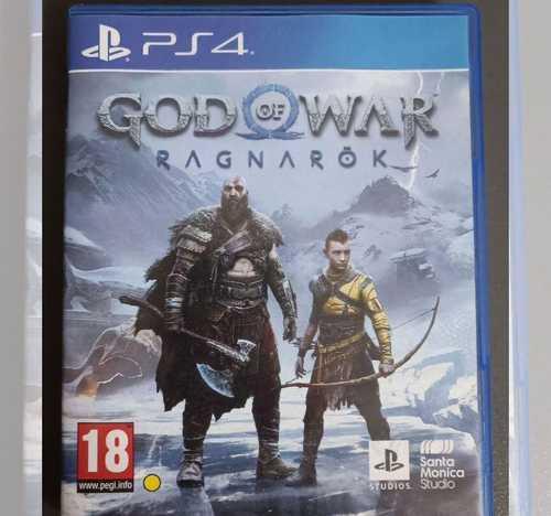 God of war ragnarok ps4 диск на русском