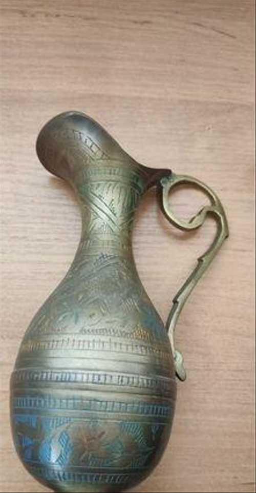 Кувшин Индия латунь
