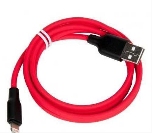Кабель USB hoco X21 Silicone для Lightning, 2.0А