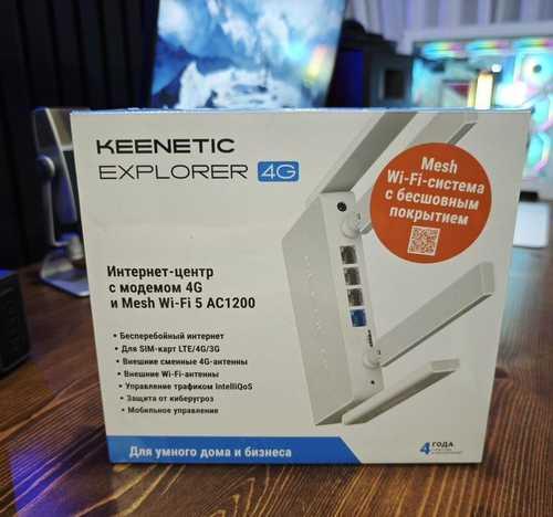 Роутер Keenetic Explorer 4G KN-4910