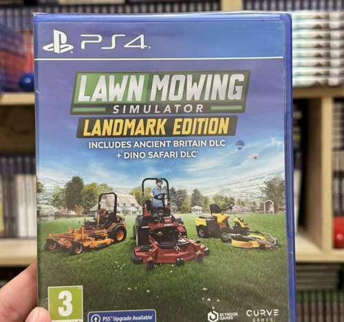 Lawn Mowing Simulator ps4 новый