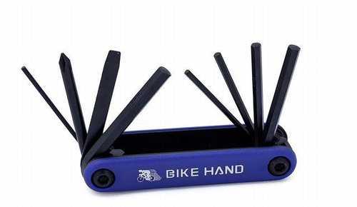 Мультиключ Bike Hand - YC-270 (8 in 1) Blue