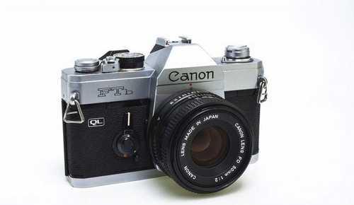 Canon Ft QL + Canon FL Lens 50mm f2