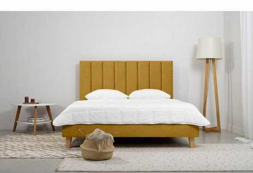 Кровать Скаун 140 Velvet Yellow