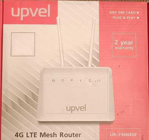 Wifi upvel роутер 4g модем с сим