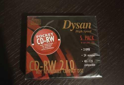 Диски CD-RW новые