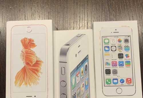 Коробка от iPhone 4S 16 GB, 5S 32 GB, 6S 64 GB