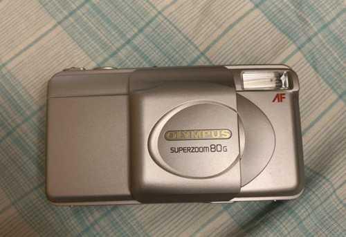 Плёночный фотоаппарат Olympus superzoom 80G