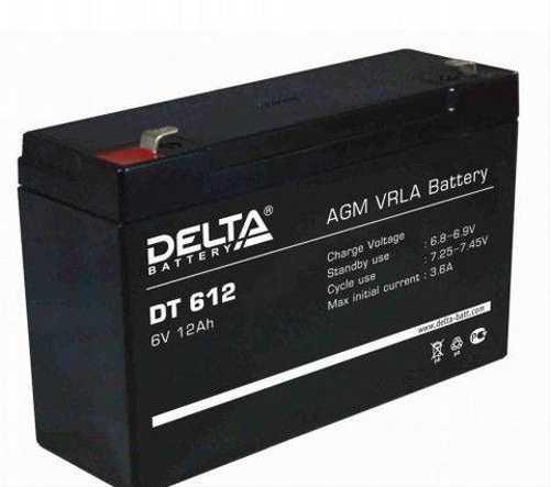 Аккумуляторная батарея Delta DT 612