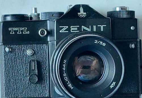Плёночный фотоаппарат Zenit TTL олимпийский