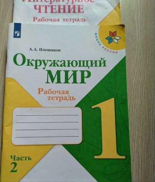 Окружающий мир 1 класс ч. 1 и 2 литерат. чтение