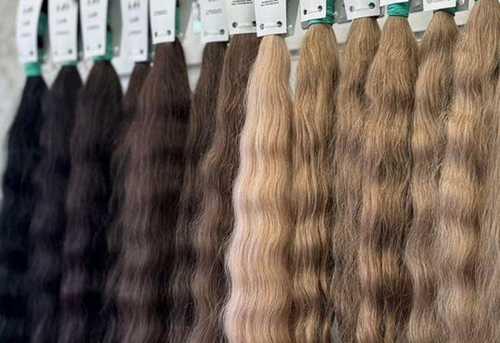 Натуральные волосы для наращивания 50-70 см