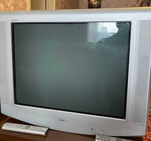 29" телевизор Sony Trinitron   2 пульта