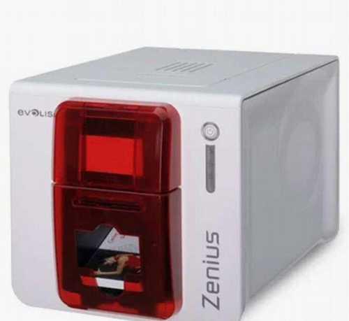 Принтер для пластиковых карт Zenius Classic Red