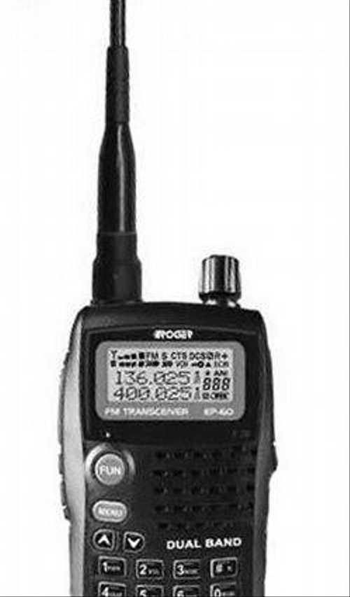 Roger KP-60 UHF/VHF. 2 Новые рации