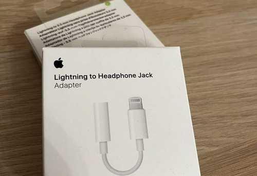 Lightning to Headphone Jack переходник айфон 3.5