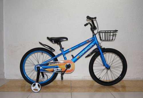 Велосипед 20" comiron Rocket голубой