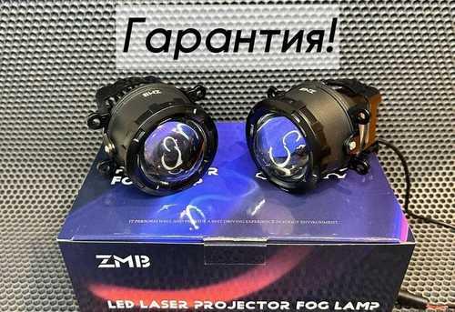 LED линзы в птф Vesta, Granta FL, Renault, Focus