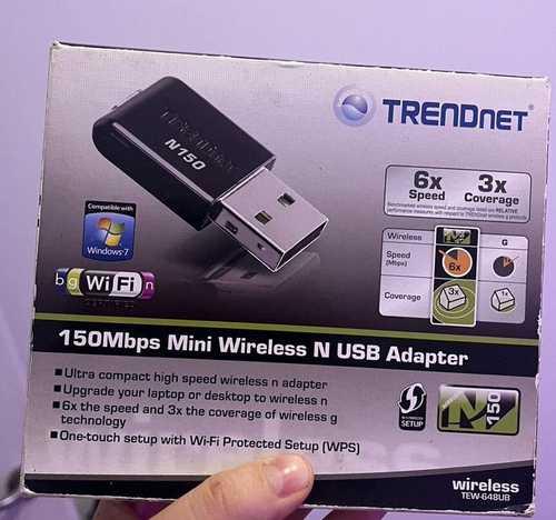 Беспроводной usb адаптер trendnet