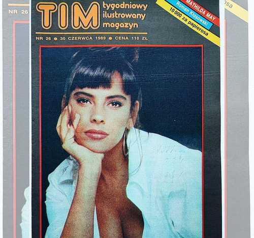 Журнал TIM №26 1989 Матильда Мэй Шер Холли Джонсон