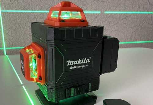 Лазерный уровень нивелир makita 4d 360