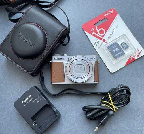 Canon powershot g9x mark ii brown
