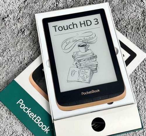 Электронная книга pocketbook 632 (touch hd 3)
