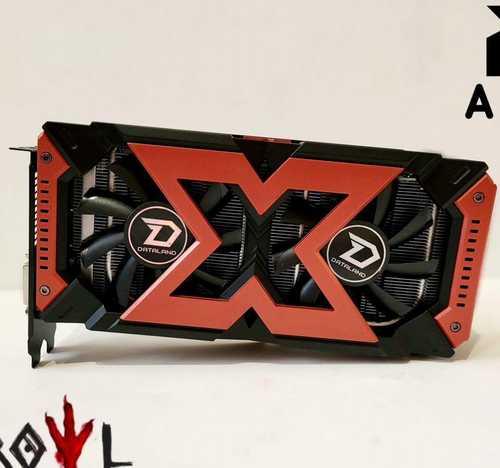 Видеокарта RX580 8GB, Dataland