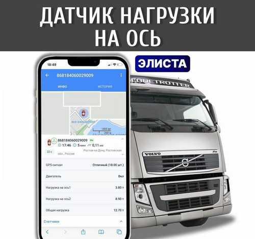 Датчик нагрузки на ось