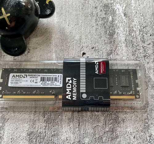 Оперативная память AMD 8Gb DDR3 1600MHz