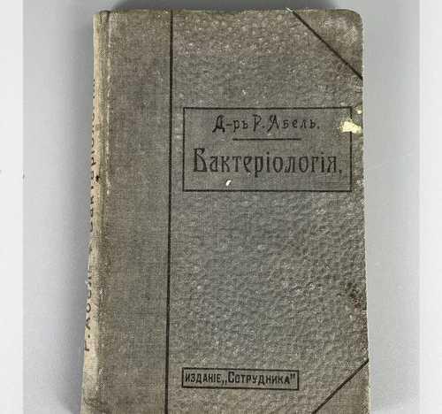 Книга Абель Бактериология 1916