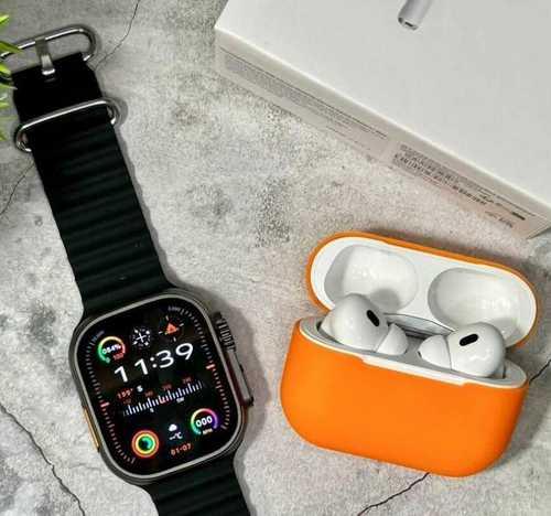Набор умных гаджетов: Watch Ultra 2 и AirPods Pro 2